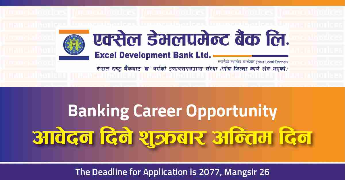 Vacancy Announcement Excel Dev. Bank