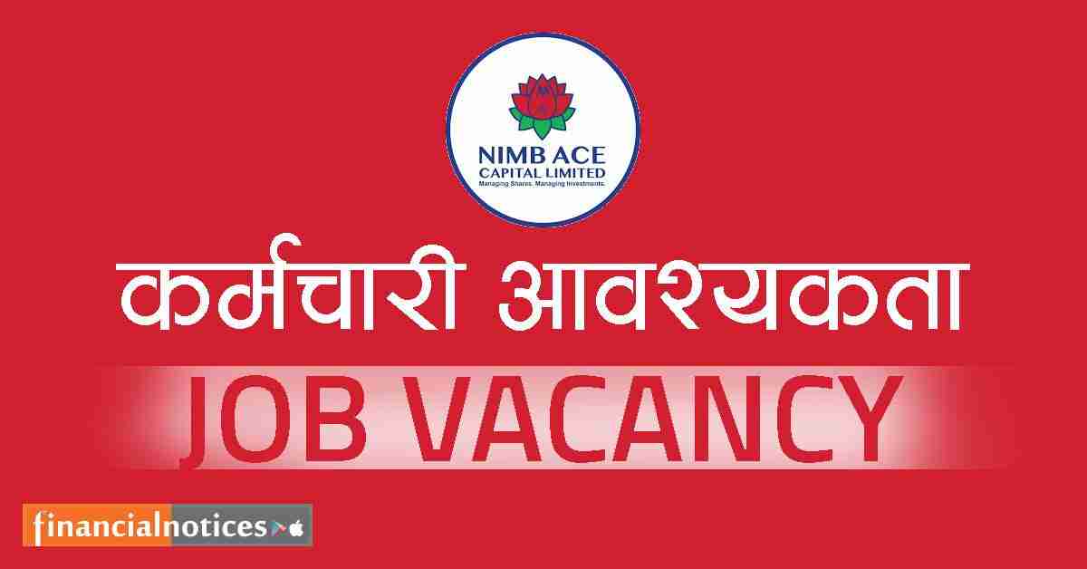 JOB VACANCY NIMB Ace Capital