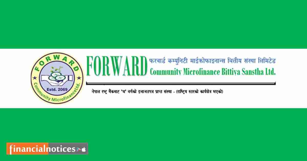 11th Annual General Meeting Notice Forward Microfinance