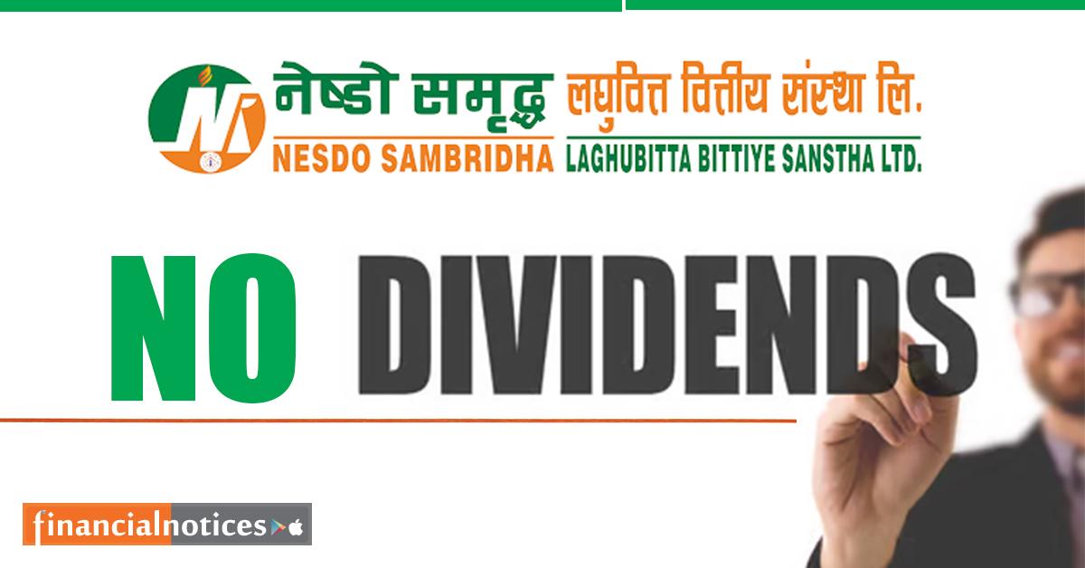 नेष्डो समृद्ध लघुवित्तले लाभांश वितरण नगर्ने बारे सूचना Nesdo Samriddha ...