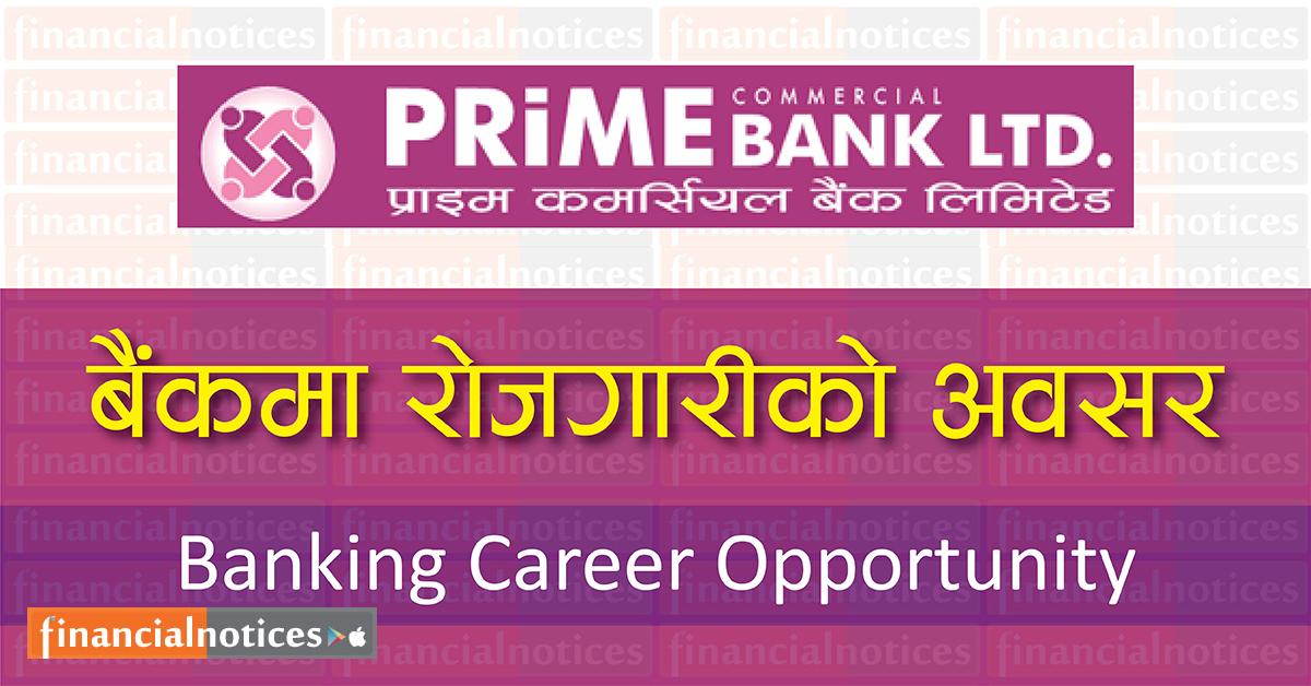 Prime Bank Announces Job Opportunities for Dynamic Nepalese Citizens ...