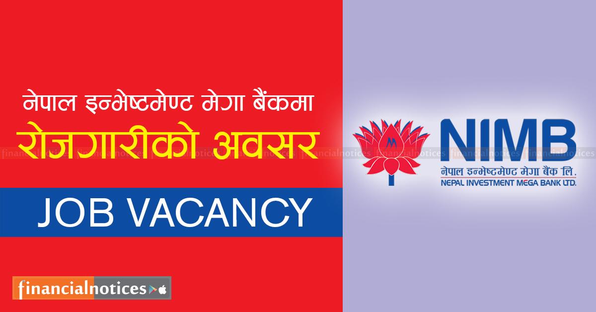Nepal Investment Mega Bank: Career Opportunities for Trainees NIMB