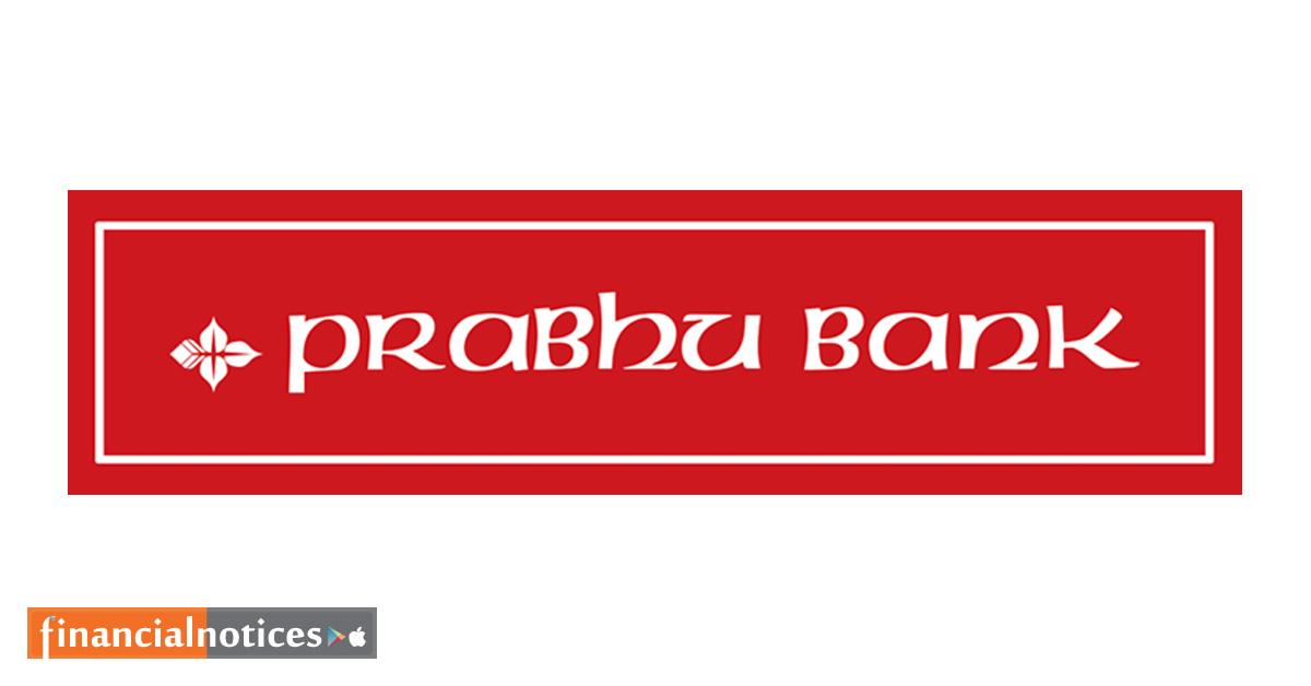 Invitation for Sealed Bid Prabhu Bank