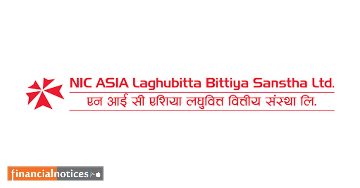 Expression of Interest (EOI) NIC Asia Laghubitta