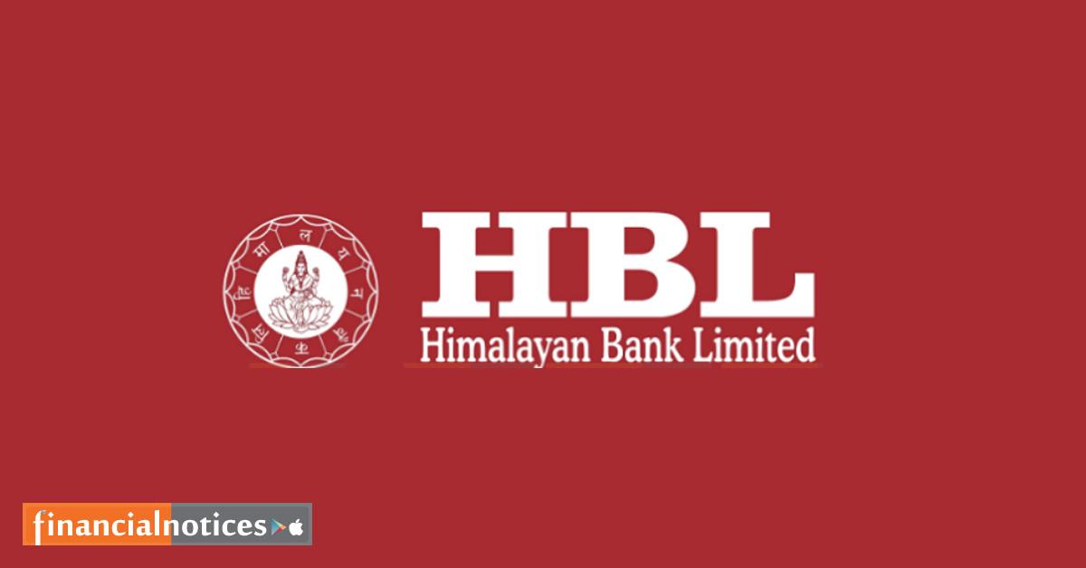 Sealed Bid Notice Himalayan Bank Ltd