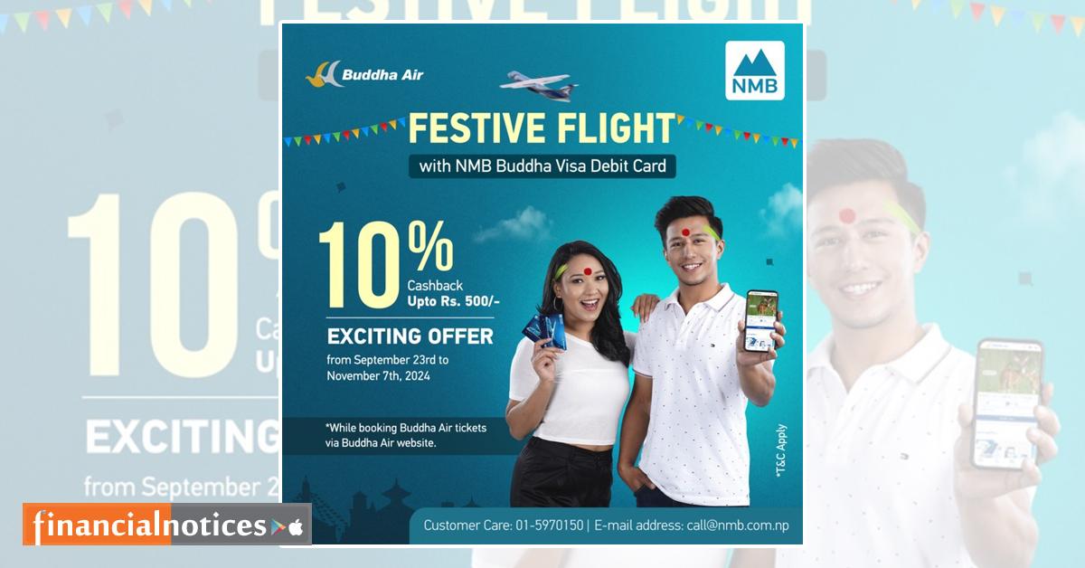 NMB Bank Launches Festive Flight Offer for cardholders - Financial Notices