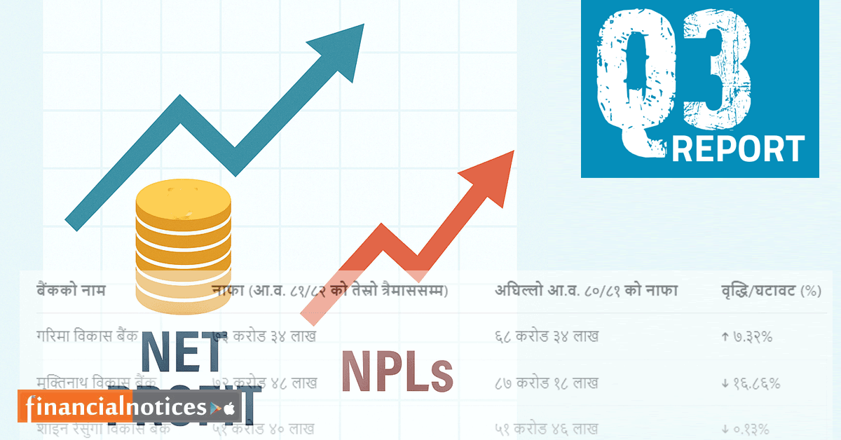 विकास बैंकको नाफा सुधारोन्मुख, निक्रिय कर्जा किन थामिएन? - Financial ...